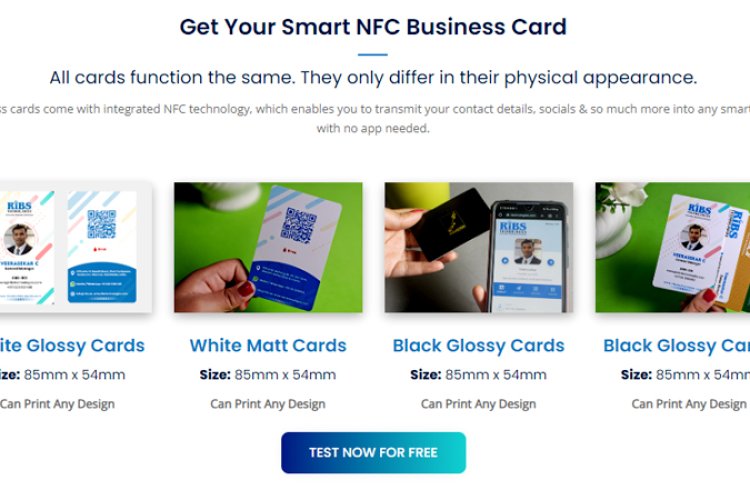 How to get your Smart NFC Business Card? - NFC & QR Code, E-Commerce ...